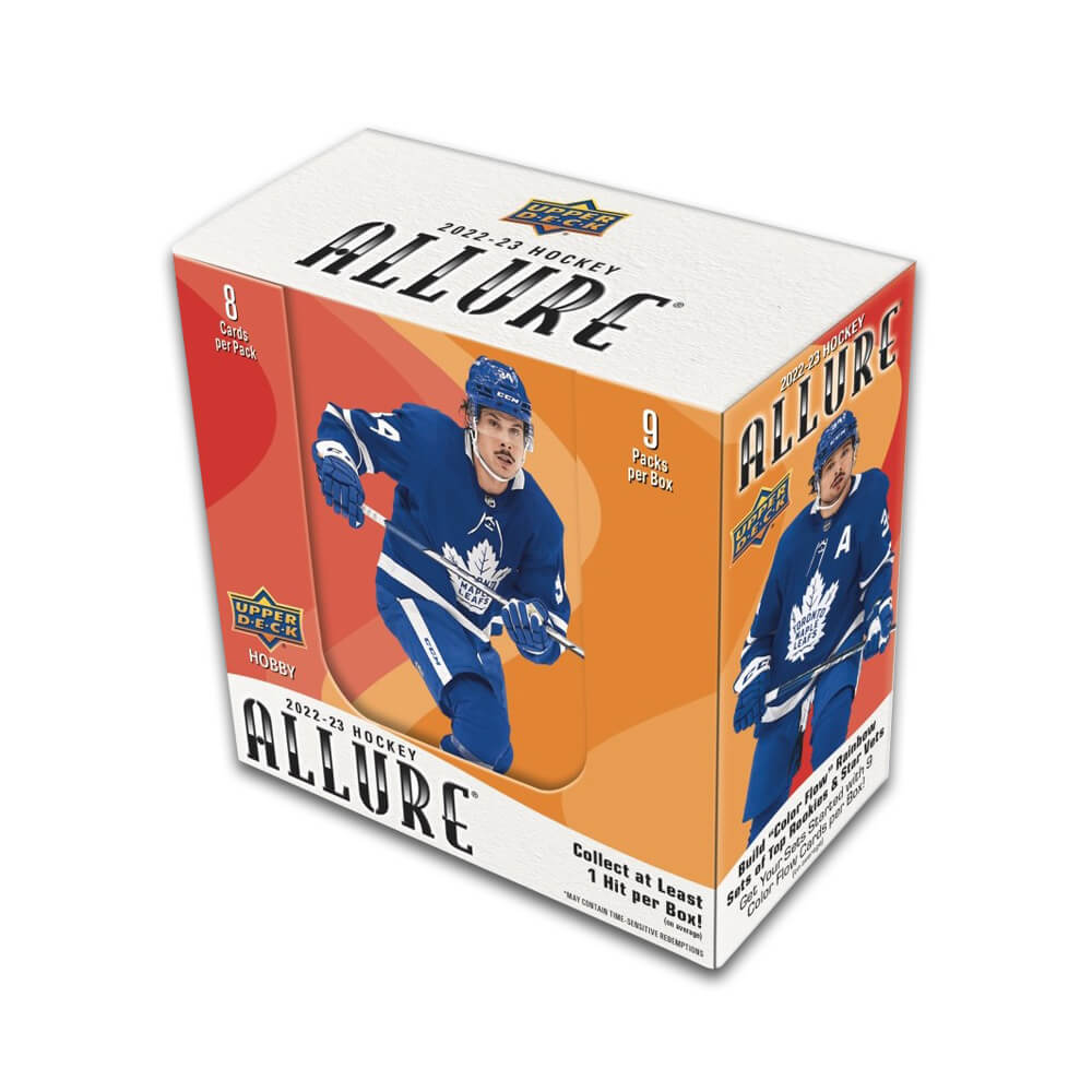 2022-23 Upper Deck Allure Hockey Hobby Box Case (18 Boxes) – Collector ...