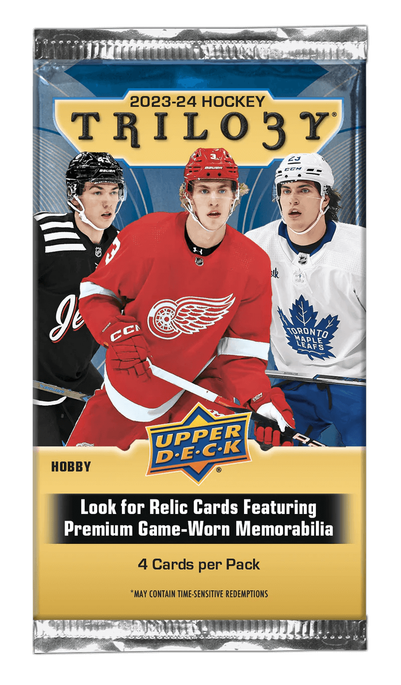 2023-24 Upper Deck Trilogy Hockey Hobby Pack – Collector's Avenue