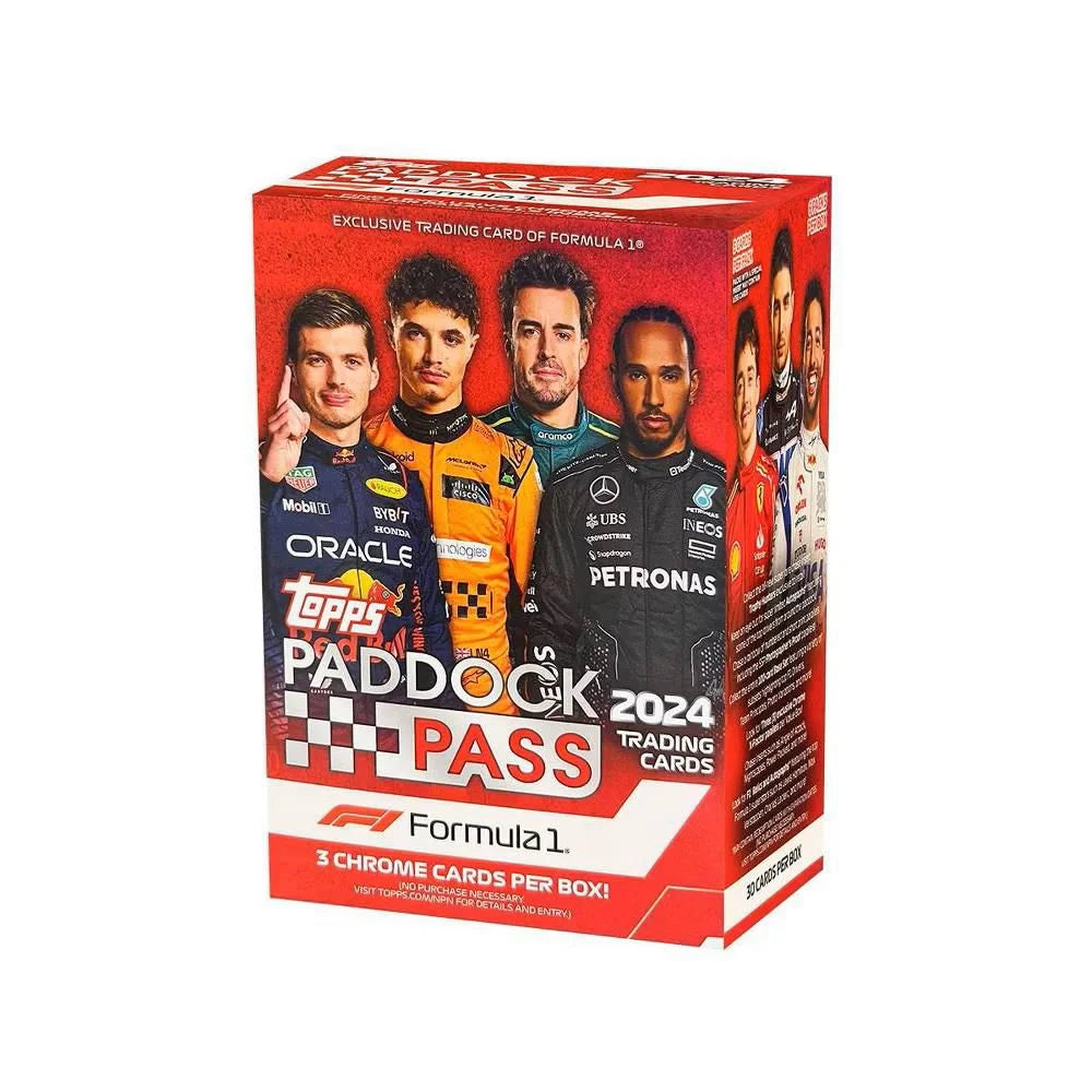 2024 Topps Paddock Pass Formula 1 Racing Blaster Box – Collector's Avenue
