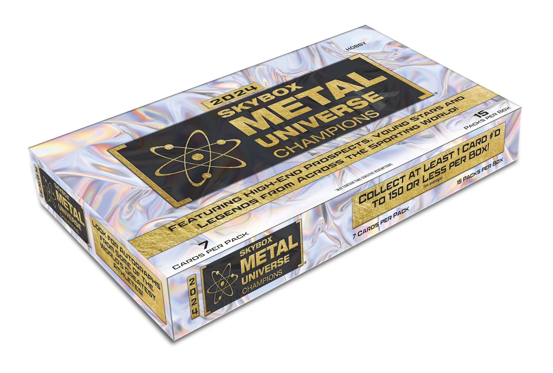 2024 Upper Deck Skybox Metal Universe Champions Hobby Box – Collector's ...