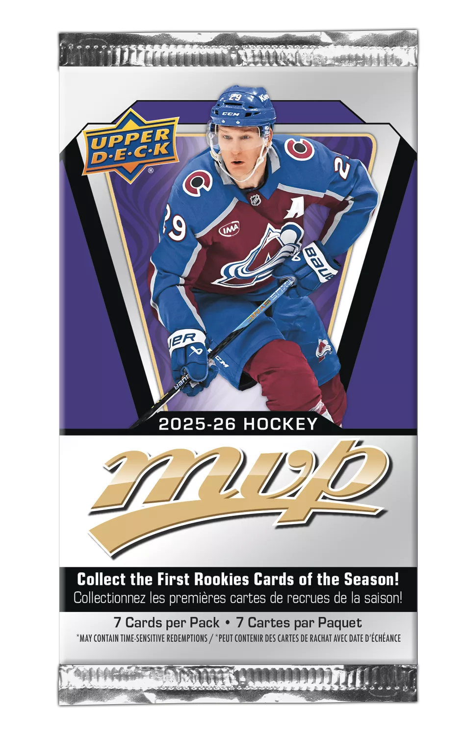 2025-26 Upper Deck MVP Hockey Retail Pack – Collector's Avenue