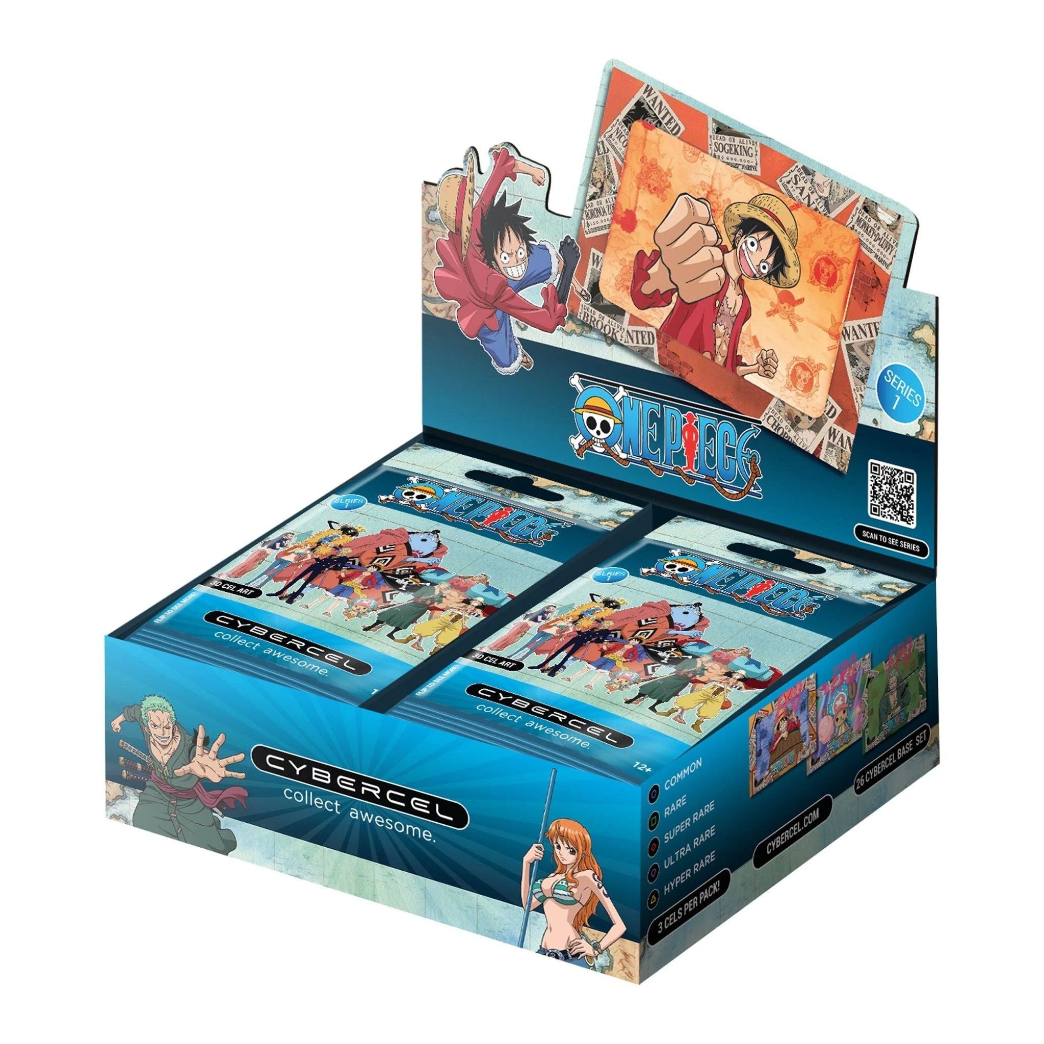Cybercel One Piece Trading Cards Series 1 Hobby Box – Collector's Avenue