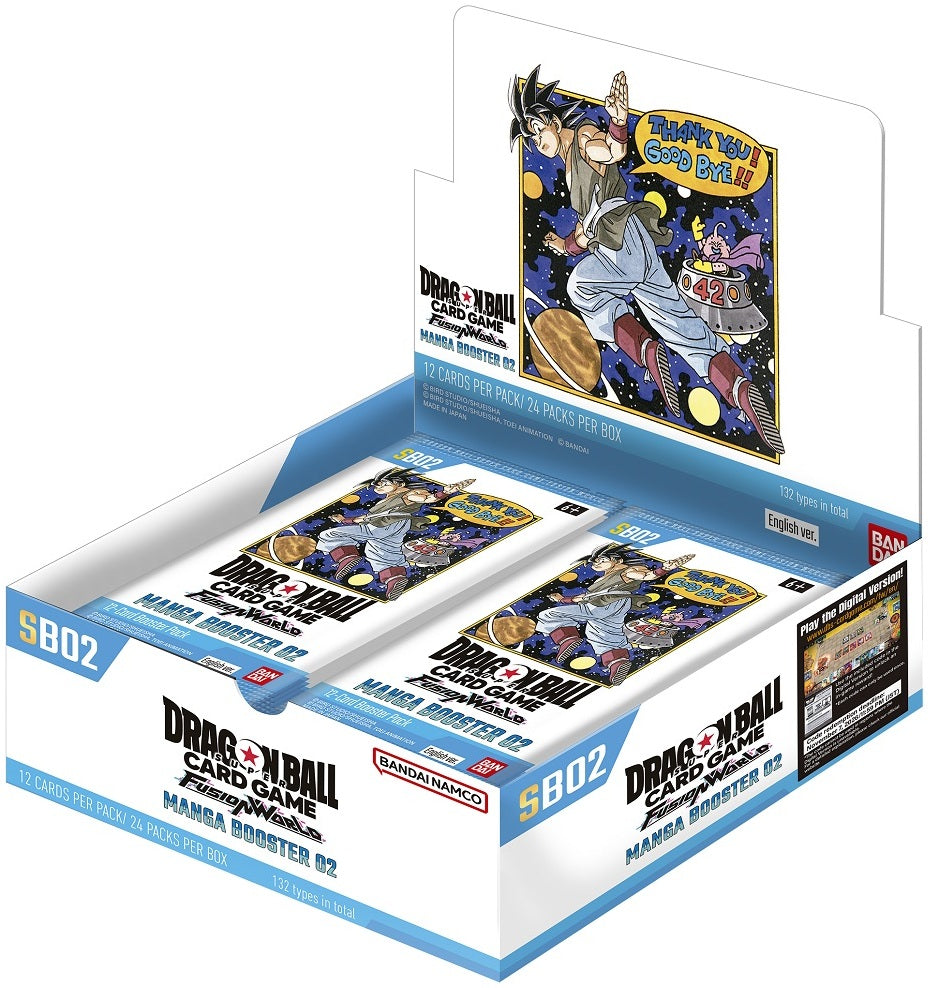 Dragon Ball Super Fusion World SB02 Manga Booster Box – Collector's Avenue