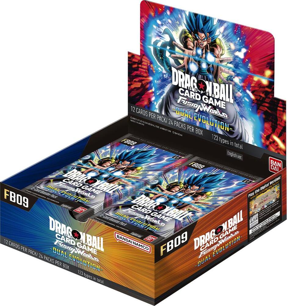 Dragon Ball Super - Fusion World Set FB09 - Dual Evolution Booster Box ...