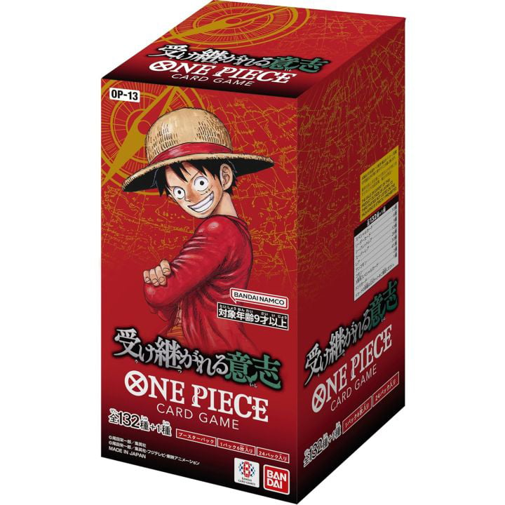 One Piece Card Game OP-13 - Carrying on His Will Booster Box (Japanese – Collector's Avenue