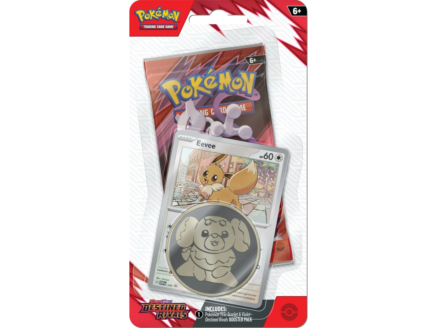 Pokemon Scarlet and Violet - Destined Rivals - Checklane Blister - Eev ...