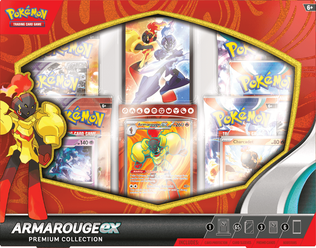 Pokemon Armarouge EX Premium Collection Box – Collector's Avenue