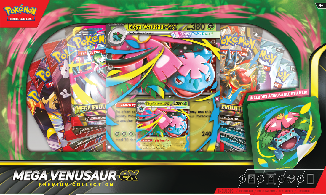 Pokemon Mega Venusaur ex Premium Collection Box – Collector's Avenue