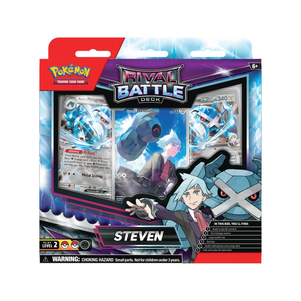 Pokemon Rival Battle Decks Steven – Collector's Avenue