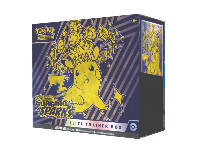Pokemon Scarlet and Violet - Surging Sparks - Elite Trainer Box – Collector's Avenue