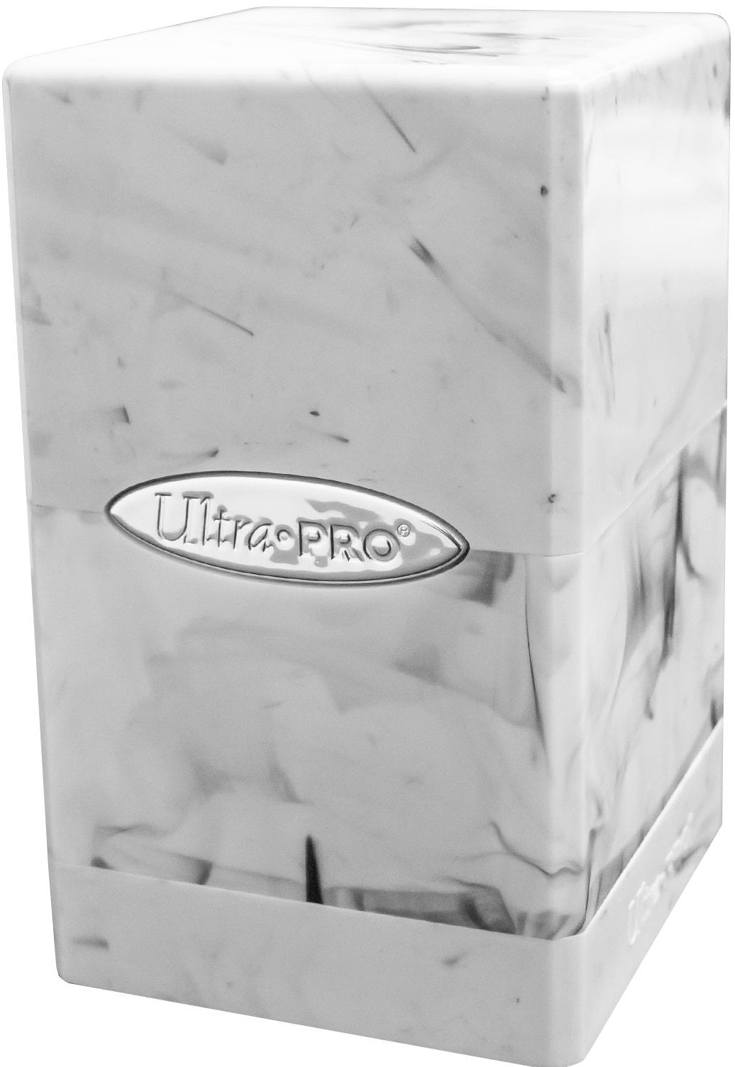 Ultra PRO Deck Box Satin Tower White/Black – Collector's Avenue
