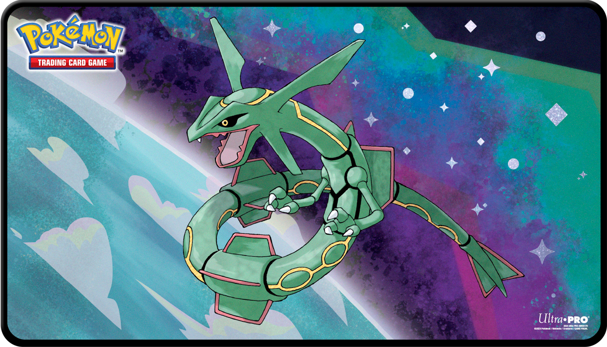 Pokemon Ultra PRO Rayquaza Legendary Foil Playmat – Collector's Avenue