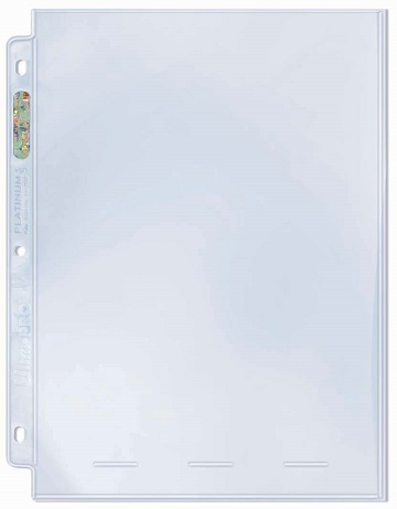 Ultra Pro Platinum Series 1-Pocket Pages 8"x10" (100 Count Box ...