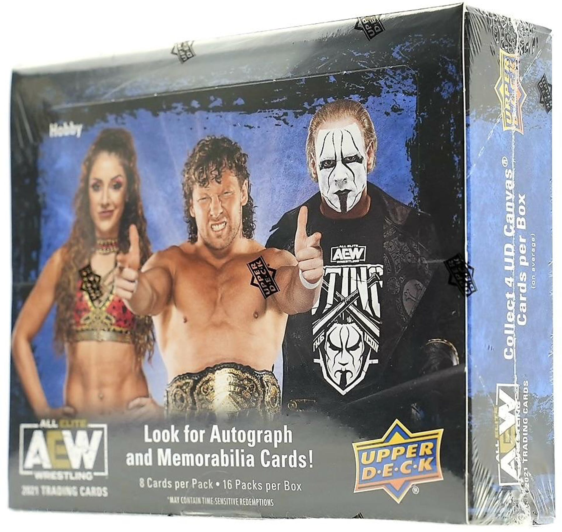 2021 Upper Deck AEW All Elite Wrestling Cards Hobby Box – Collector's ...