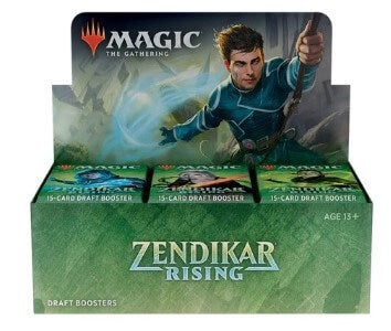 Mtg Magic The Gathering - Zendikar Rising Draft Booster Box – Collector ...